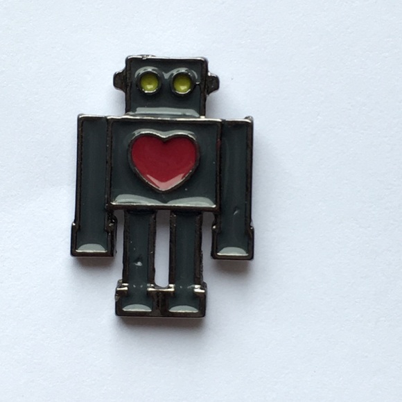 Hot Topic | Accessories | Robot Pin | Poshmark